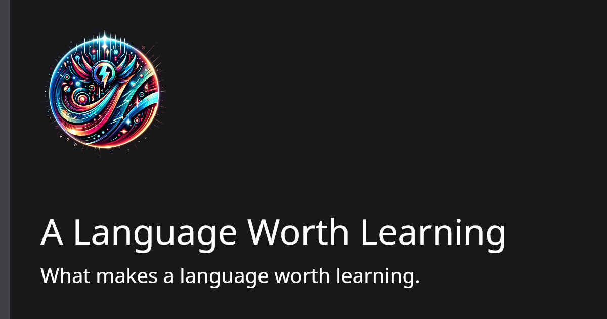 a-language-worth-learning-logical-elixirs